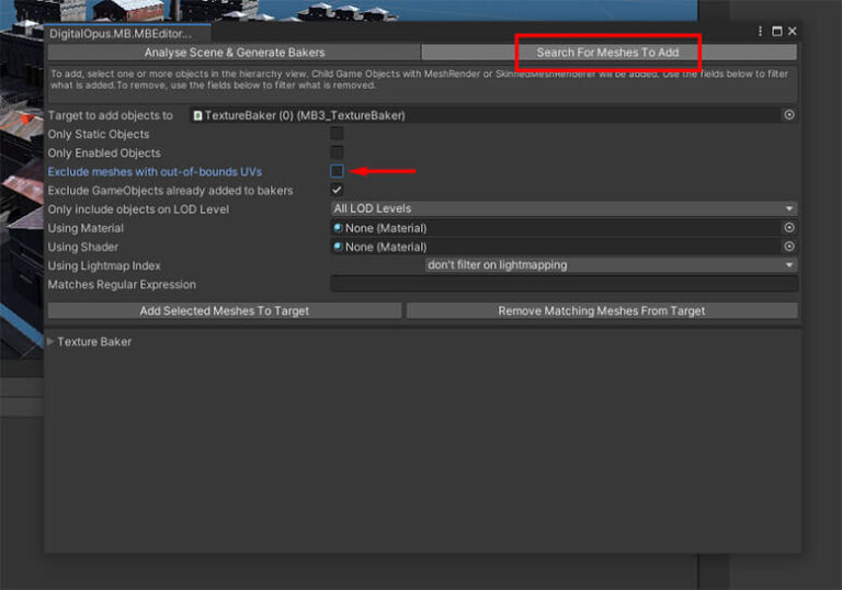 UnityのMeshBakerを使ってドローコールを削減する | 3DCG school