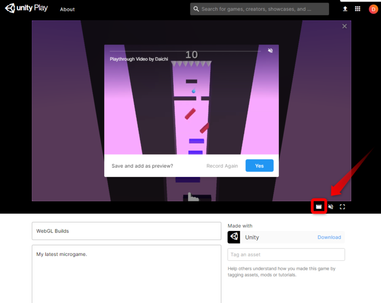 UnityPlayでゲームを公開する方法 | 3DCG school