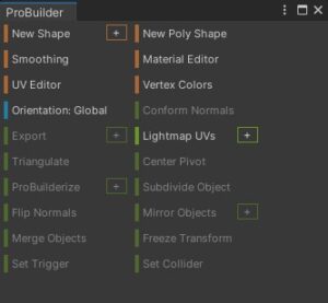 Unityのモデリングアドオン「ProBuilder」の使い方まとめ | 3DCG school